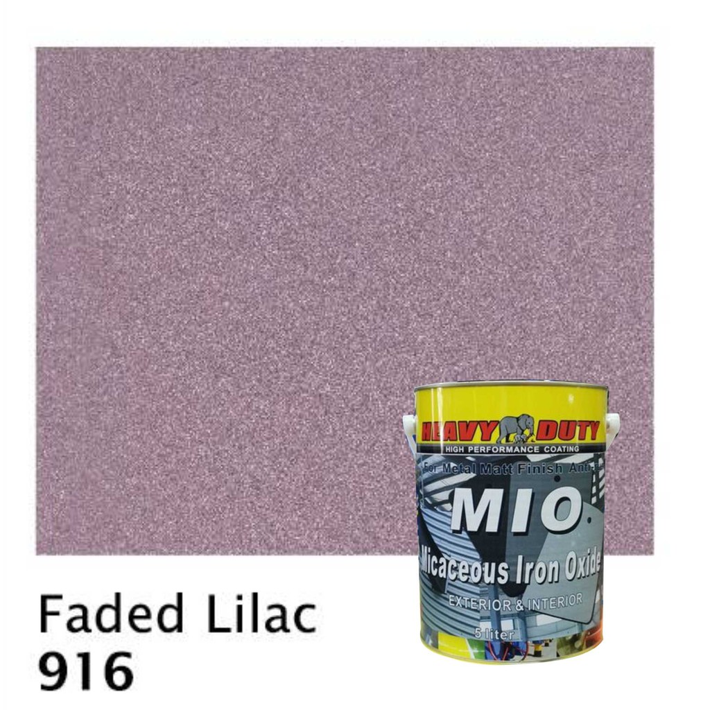 【100%Ori🔥】FADED LILAC 916（1L ） Heavy Duty MIO Micaceous Iron Oxide 氧化铁漆 ...