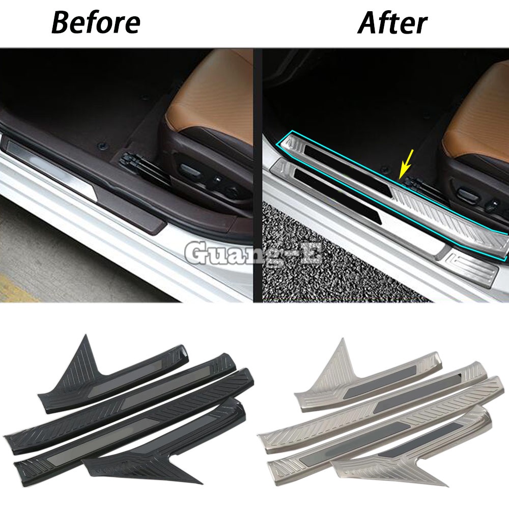 Car Styling Inner Threshold Door Sill Scuff Plate Cover for Lexus ES ...