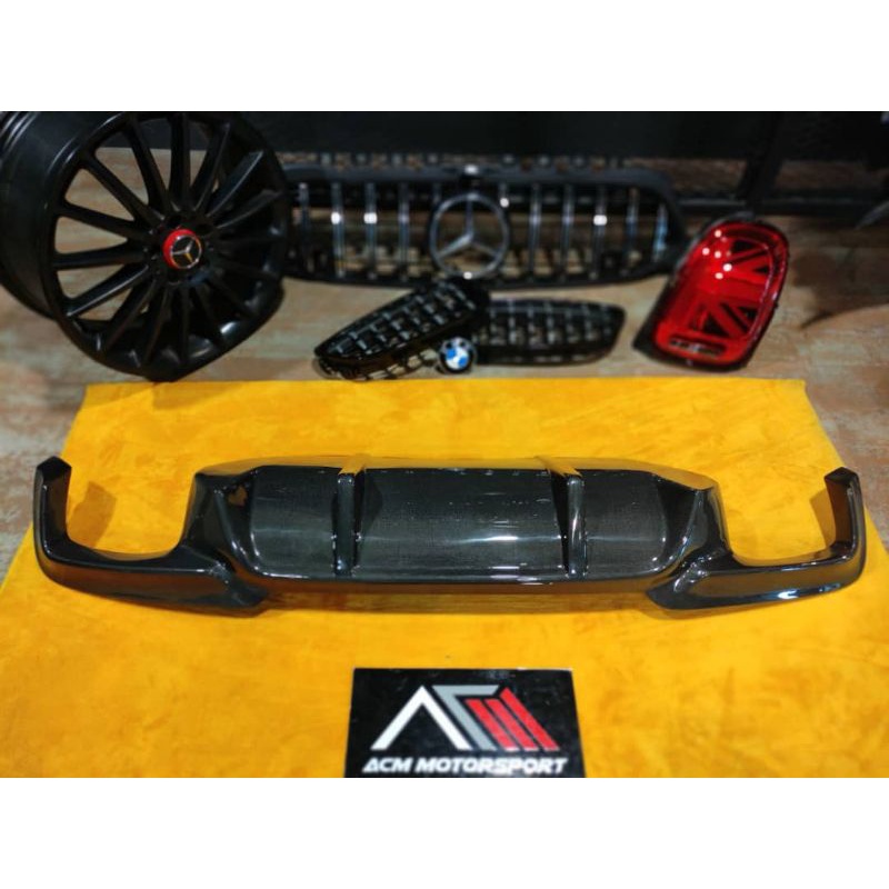 BMW F10 DTM rear diffuser Carbon Fiber | Shopee Malaysia