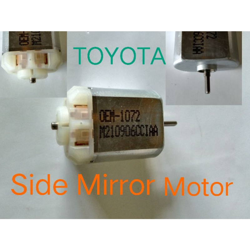 Toyota Side Mirror Auto Fold Motor 1072 (Made In Thailand ) | Shopee ...