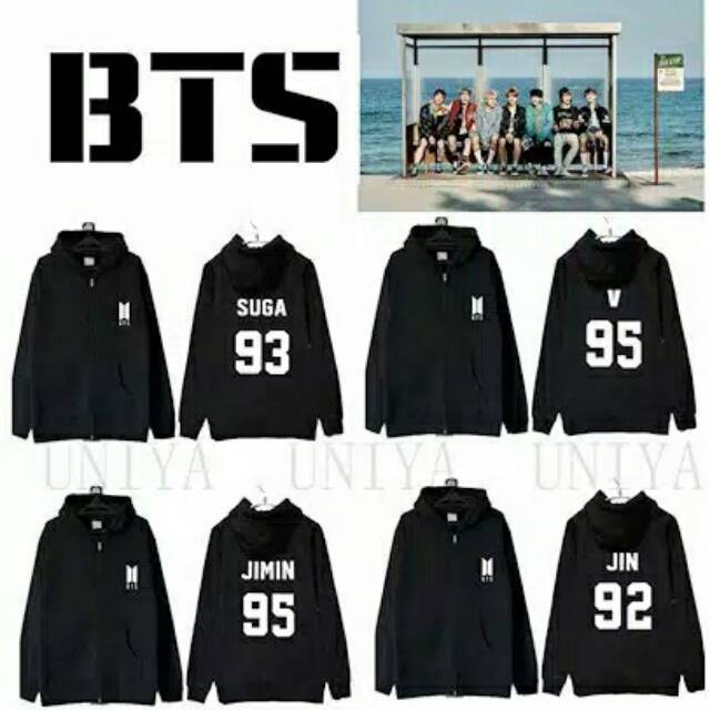 Jungkook JIN JIMIN V RAPMONSTER JHOPE SUGA MEMBER Gradation BTS Jacket ...