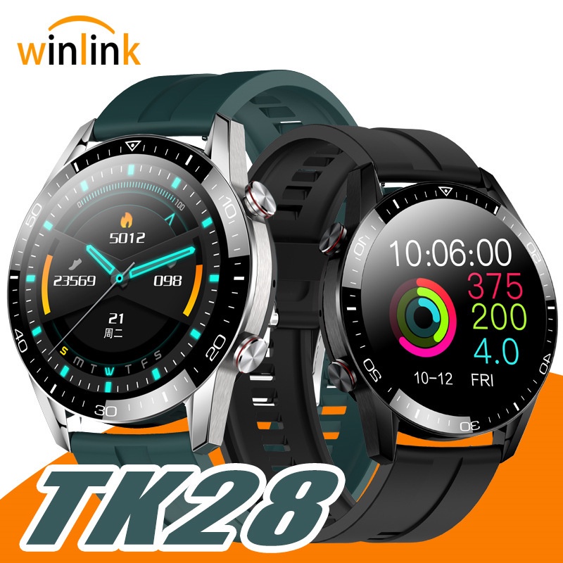 Wechat tk28 Bluetooth call smart watch full touch screen message ...