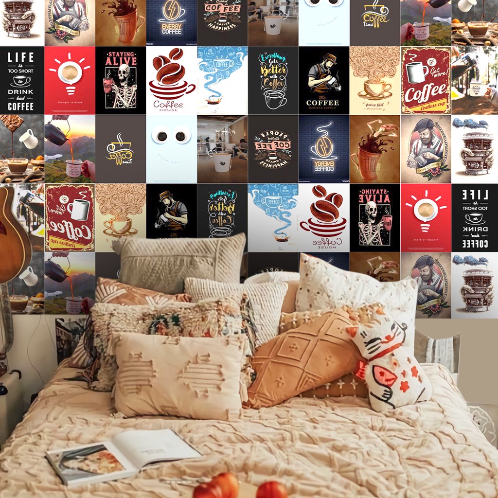 - Aesthetic Wall Poster - A4 And A5 Size - Coffee Theme | Shopee Malaysia