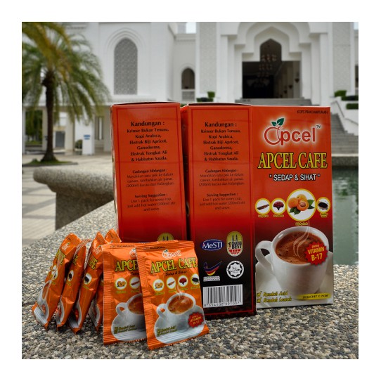 Apcel Cafe ( 20 Sachet x 25Gram) | Shopee Malaysia