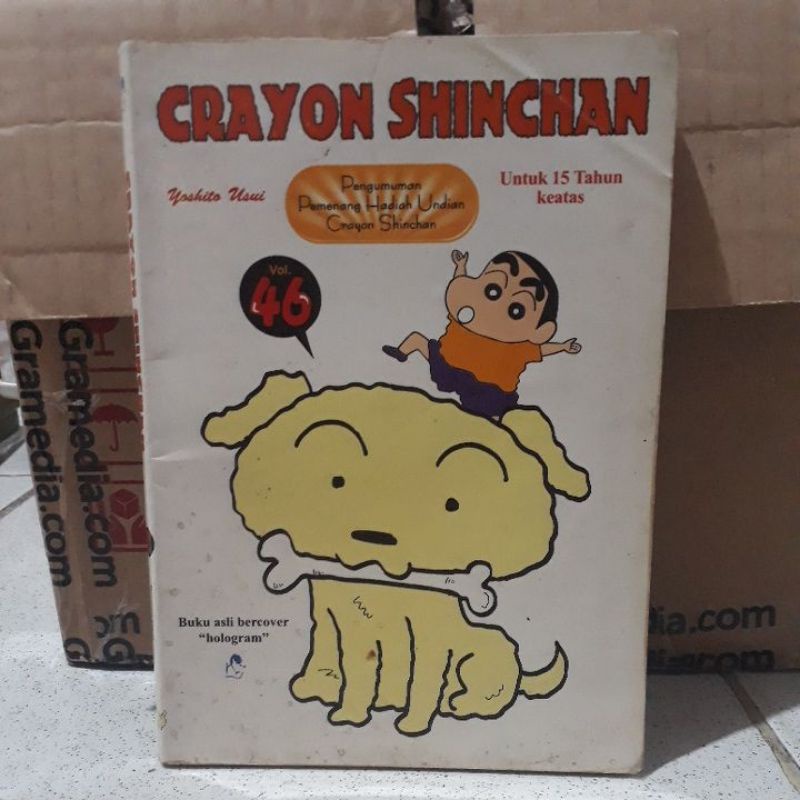 Preloved Comics/ Used shinchan/ shin chan (PART 2) by yoshito usui original | Shopee Malaysia