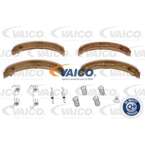 Mercedes Benz VAICO GERMANY Rear Brake Shoe Set W204 W207 0044208620 ...