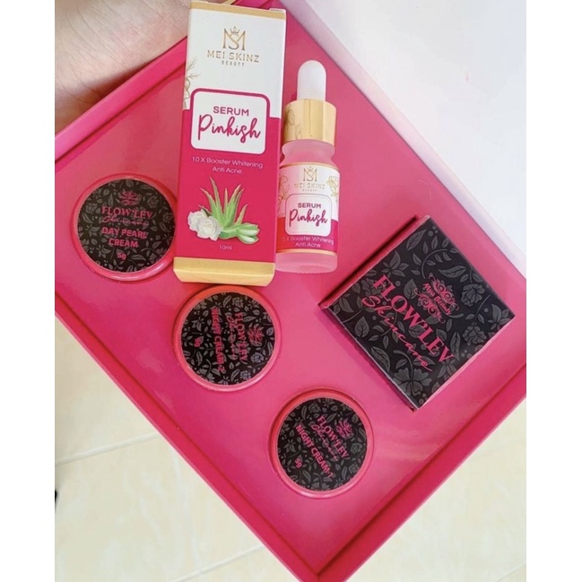 FLOW’LEV SKINCARE / SERUM PINKISH 💯% Original HQ | Shopee Malaysia