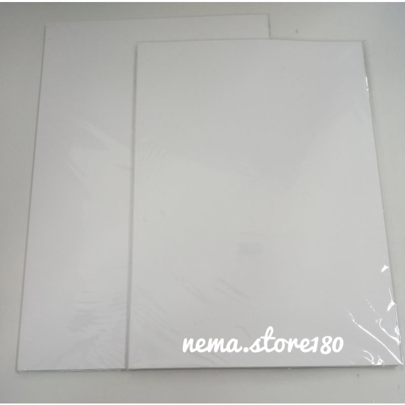 PUTIH White HVS PAPER A4 AND F4 ECER 50 SHEETS | Shopee Malaysia