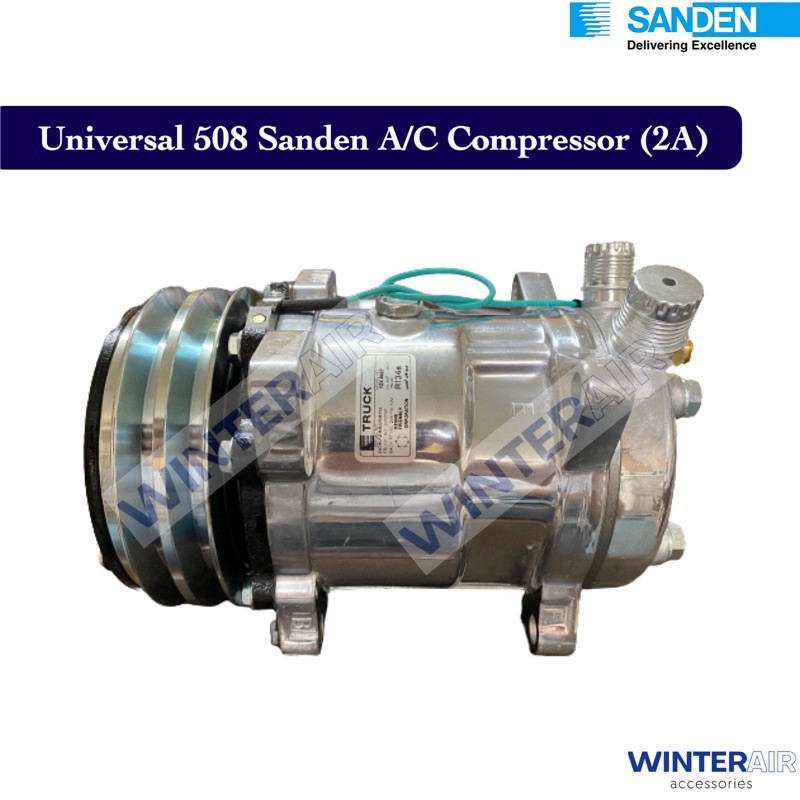 Universal (12V / 24V) 508 Air Cond Compressor (Aftermarket) • Winter ...