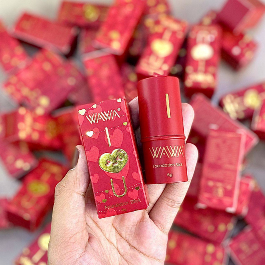 WAWA Glow Foundation Stick 7g | Original HQ With Free Gift | Shopee ...