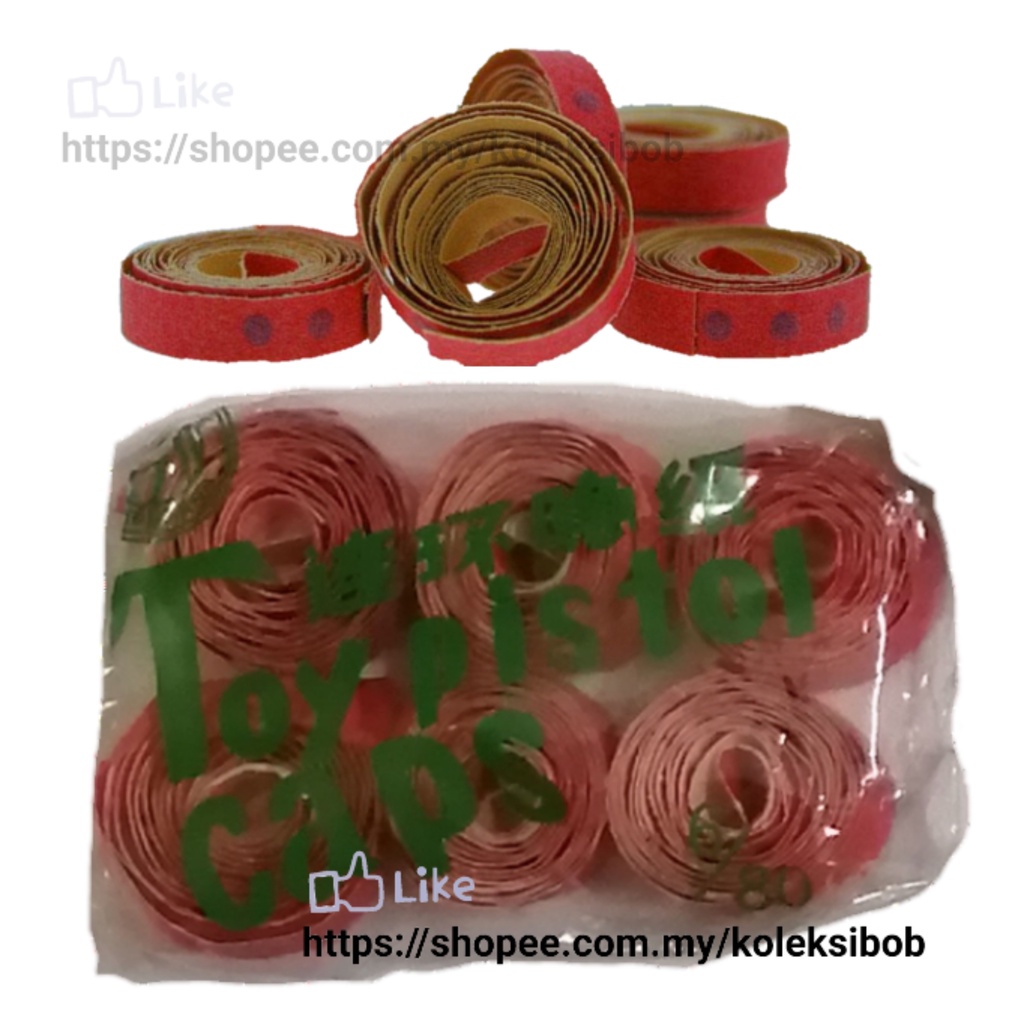 Vintage Toy Pistol Cap Paper Cap Gun | Shopee Malaysia