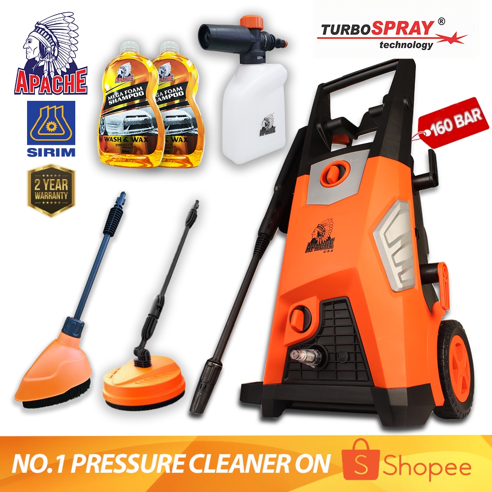APACHE TurboSpray HM6616 160 Bar Professional Super Power High Pressure ...