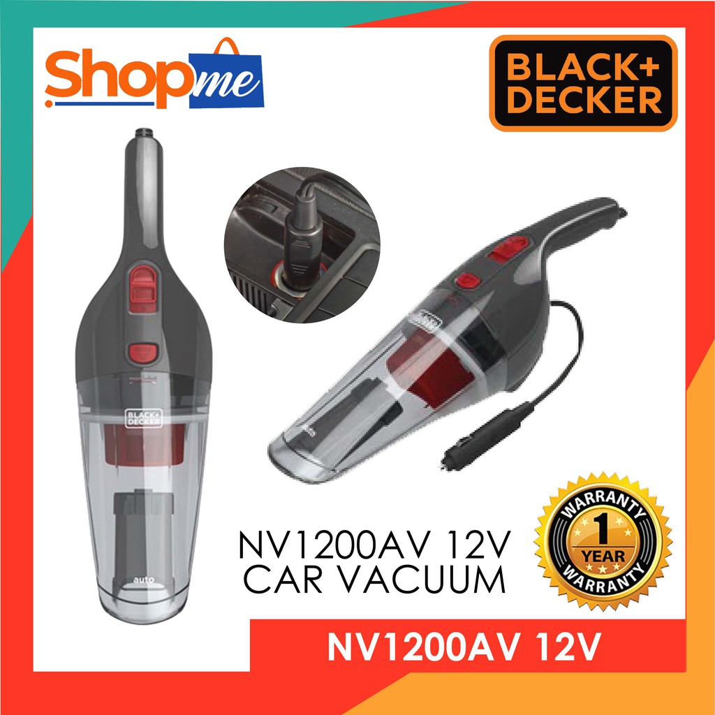 BLACK & DECKER CAR VACUUM NV1200AV 12V | Shopee Malaysia