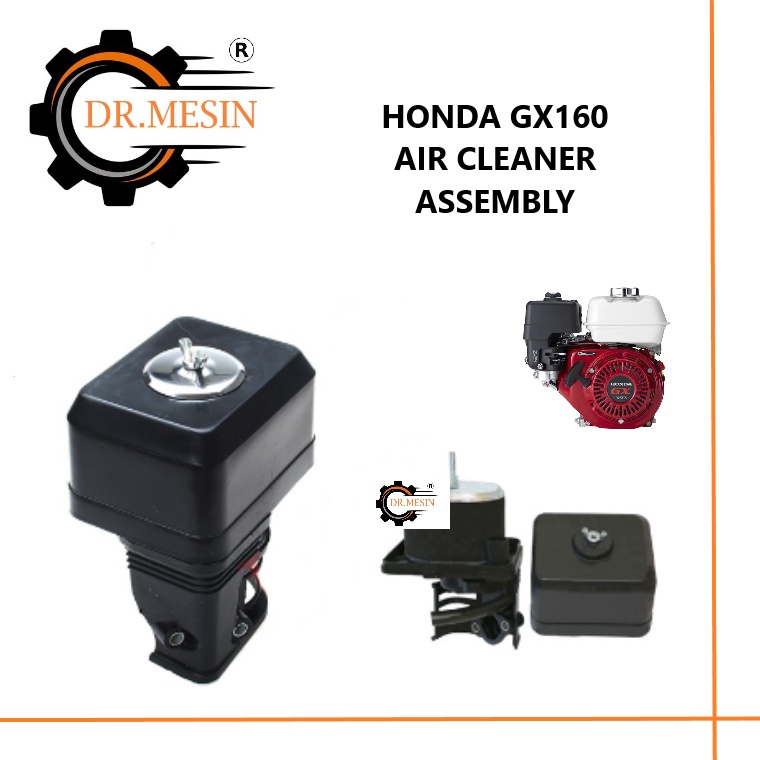 [READY STOCK] Air Filter Cleaner Housing Assembly Replacement Honda GX160 5.5hp GX200 168F 170F ...