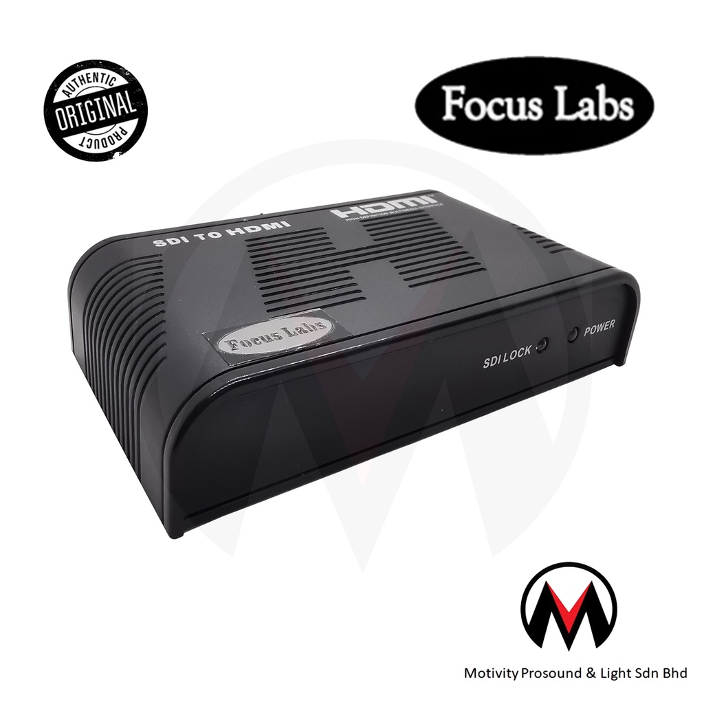 FOCUS LABS FL-HDC-SDIH SDI TO HDMI CONVERTER | Shopee Malaysia
