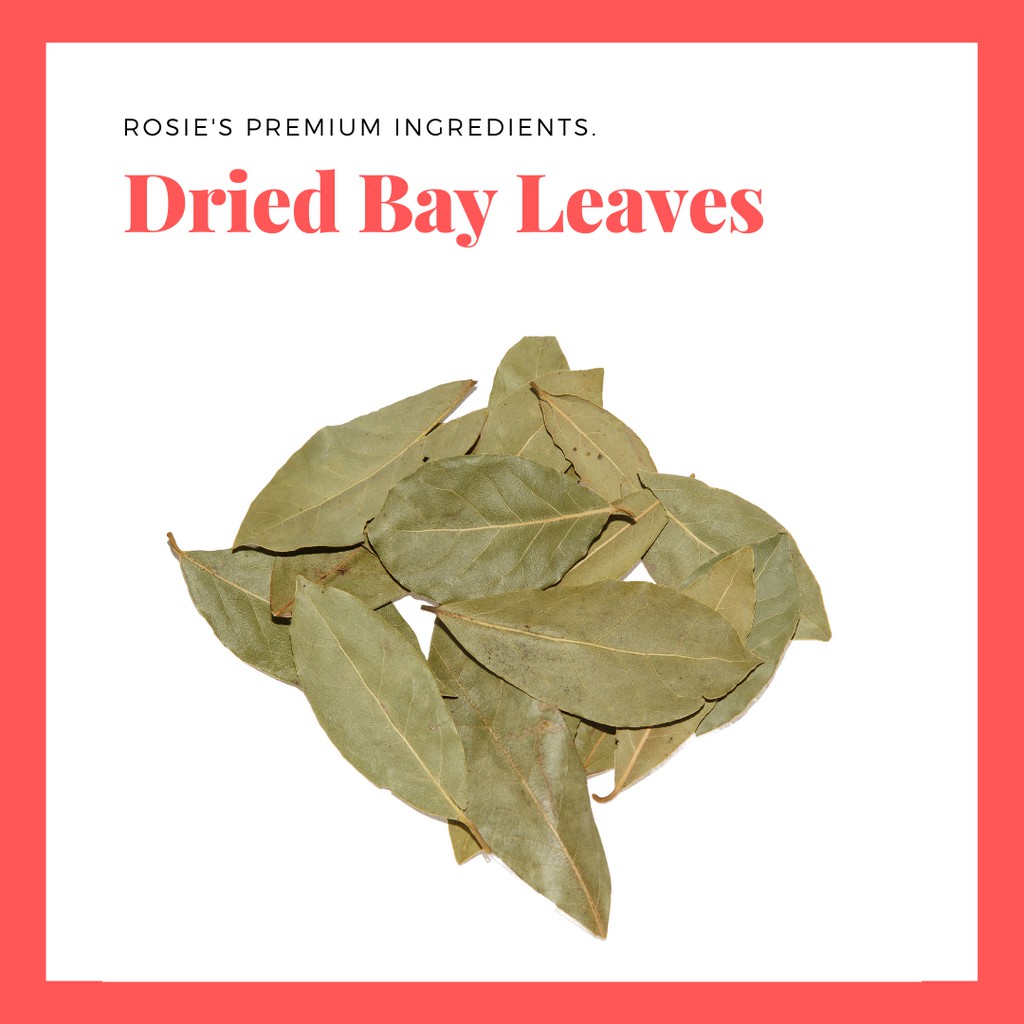 100g/250g Dried Bay Leaves | Daun Bay | 干月桂叶 | Halal Keto Ingredient | Shopee Malaysia