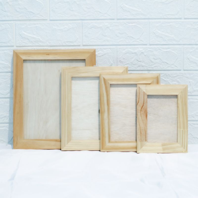 KAYU Photo FRAME / WOODEN PHOTO FRAME 4R 5R 6R 10R | Shopee Malaysia