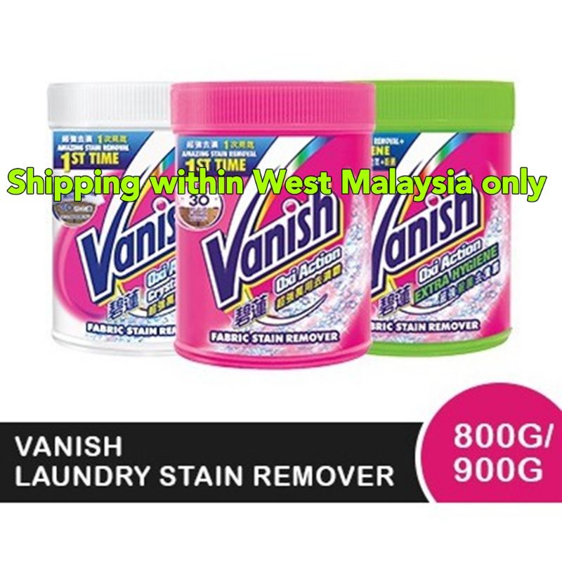 Vanish Fabric Stain Remover Powder (800g/900g) | Shopee Malaysia