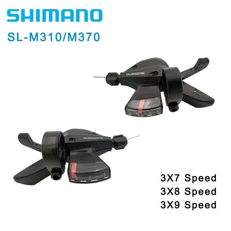 Shimano Altus SL-M310/M370 8 Speed 9 Speed Shifter Trigger Rapidfire 3x8-Speed 3x9 Sped Shift ...