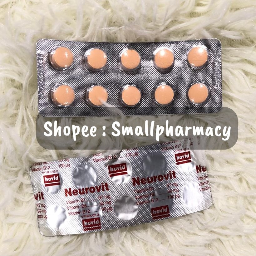 Hovid Neurovit Vitamin B1 B6 B12 (1 strips = 10 tablet) | Shopee Malaysia