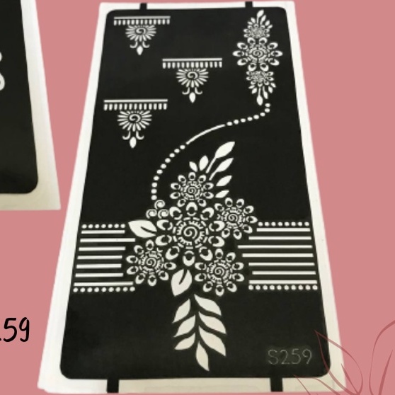 STICKER INAI VIRAL/ STICKER HENNA INAI LUKIS /MEHNDI INDIAN HENNA ...