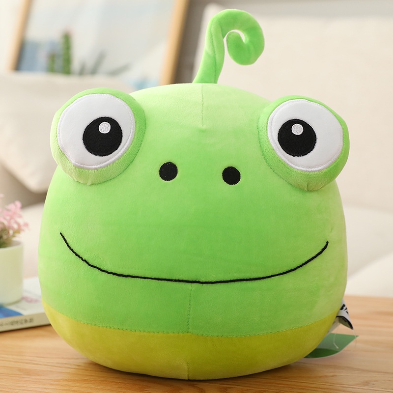 Original authentic larva flush toy cute stuff toy massage pillow ...