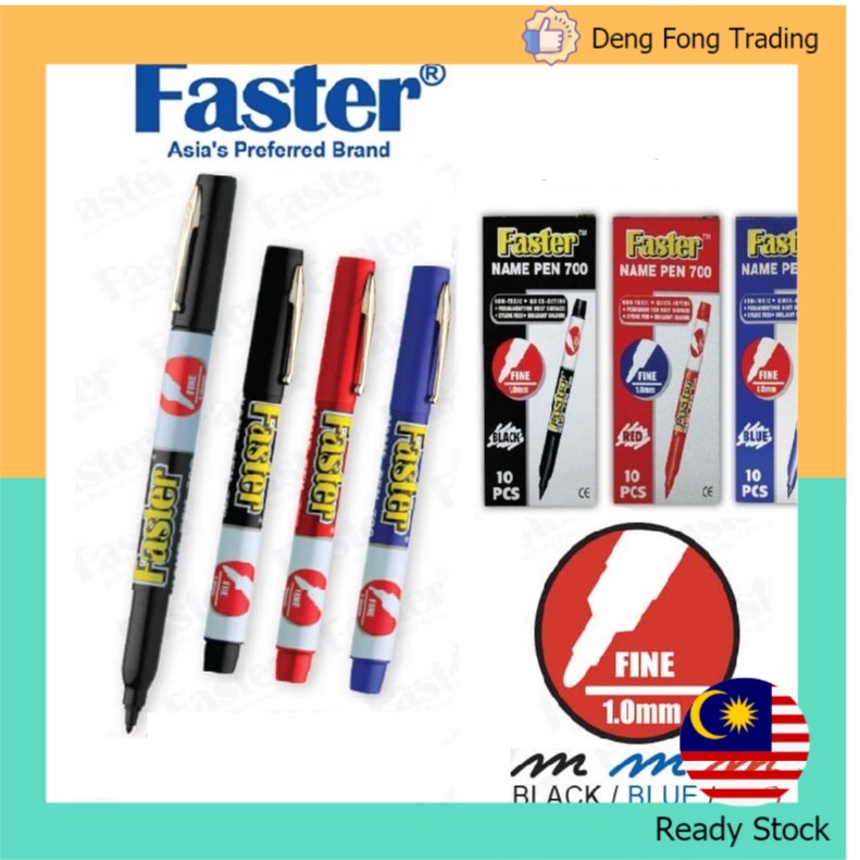 (READY STOCK )Faster 700 Name Pen Permanent Marker @ 700 PERMENANT ...