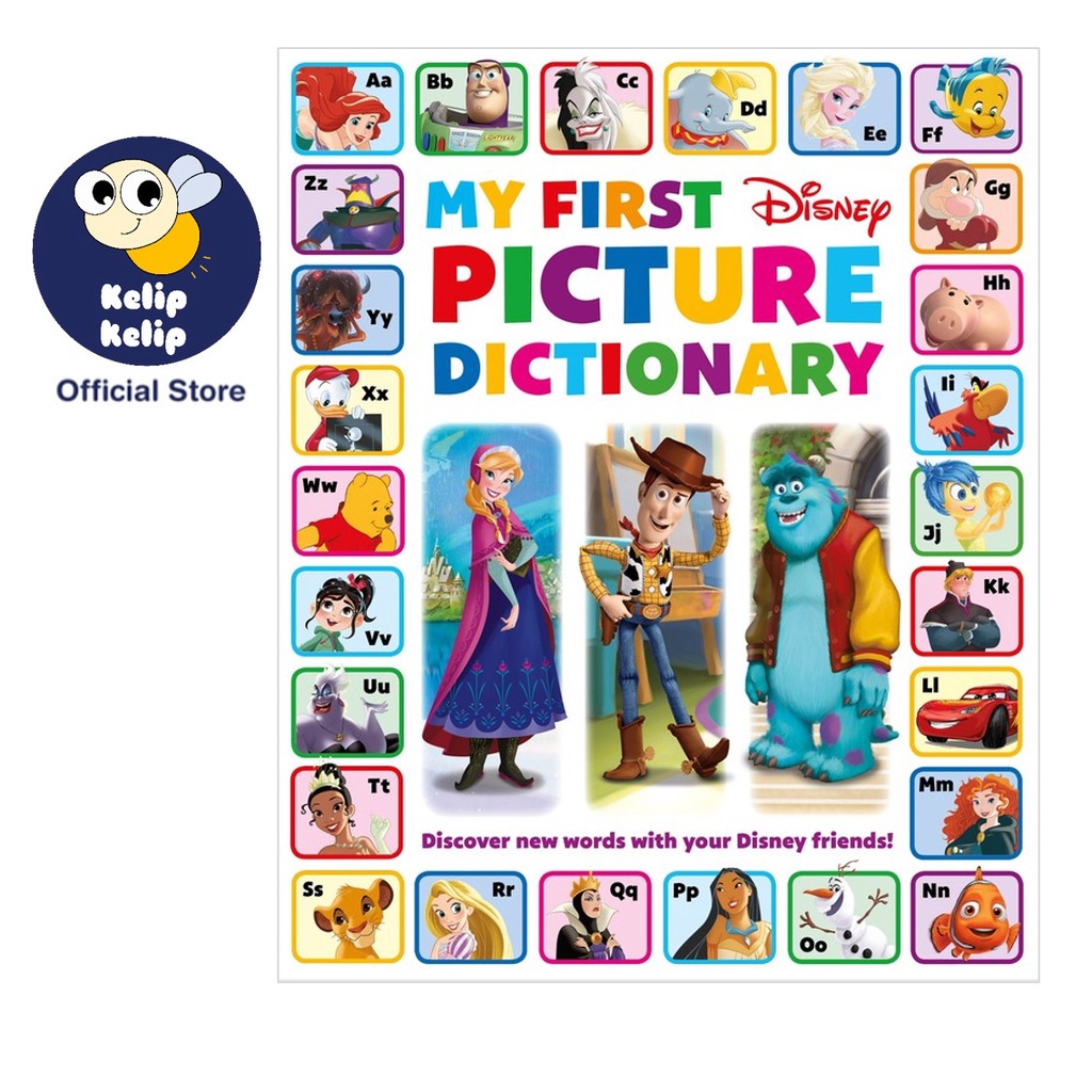Disney My First Picture Dictionary 900 English Words for Kids to Learn ...