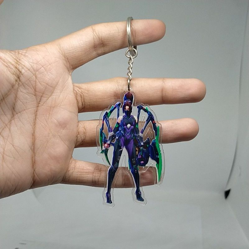 GANTUNGAN 4 mlbb Character Keychains, mobile legends, mobile legend ...