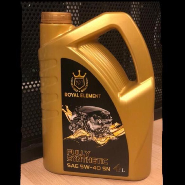 Royal Element Engine Oil Fully Synthetic SN 5W-40 (4L) | Shopee Malaysia