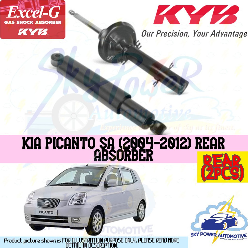 KIA PICANTO SA (2004-2012) KAYABA (KYB) EXCEL-G GAS SHOCK ABSORBER ...