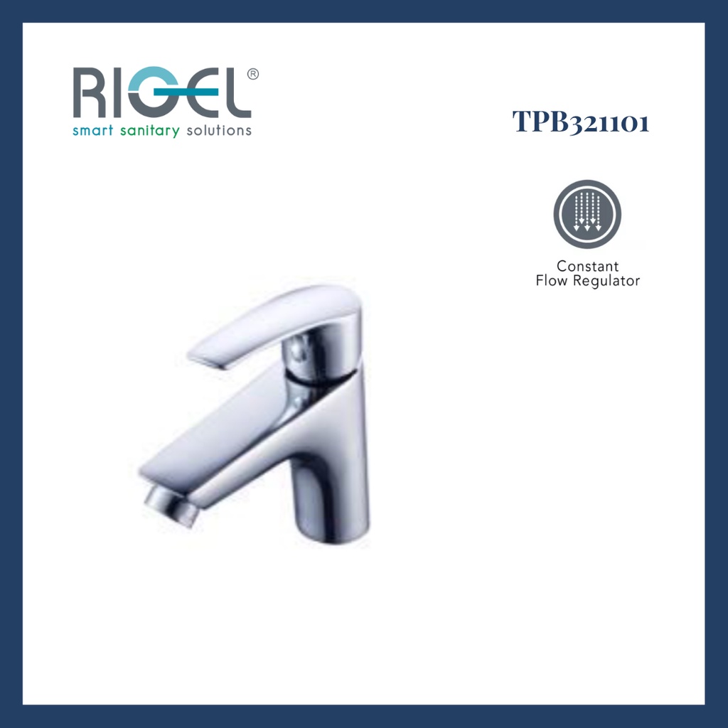 RIGEL Deck Mounted Bathroom Basin Cold Tap Toilet Water Tap Faucet ...