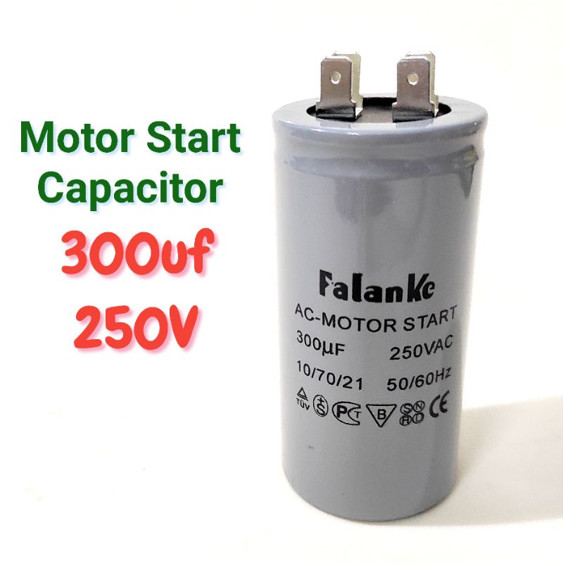 300uf 250V AC Motor Start Capacitor Air Compressor Hydraulid Pump ...