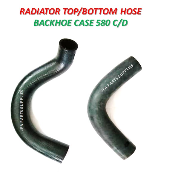 Backhoe CASE 580C/D Radiator Top/Bottom Hose | Shopee Malaysia