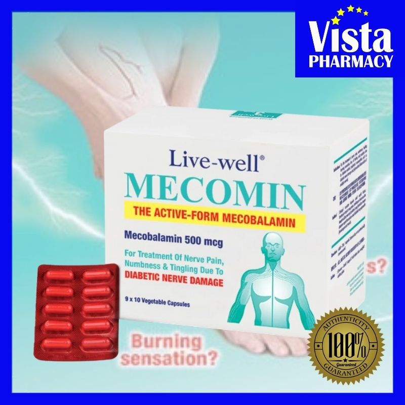 Live-well Mecomin 500mcg 10'S [Exp: 10/2026] | Shopee Malaysia