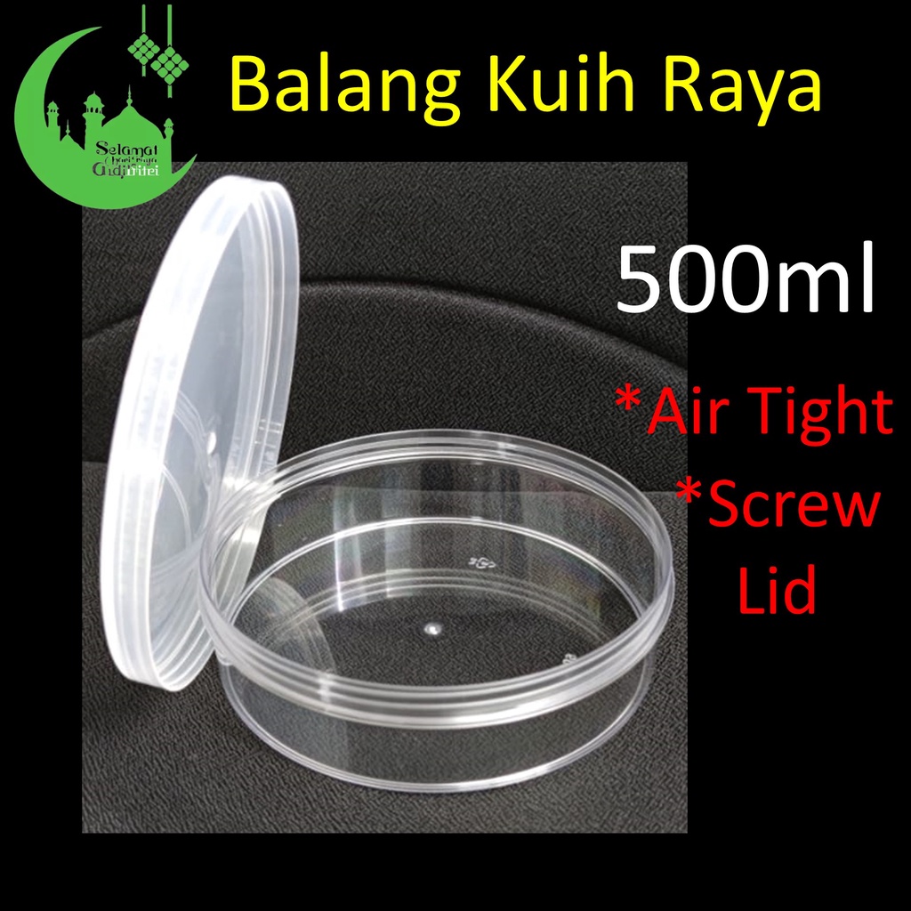 Bekas Balang Kuih Raya Kedap Udara (42pcs) Cookies Snack Air Tight ...