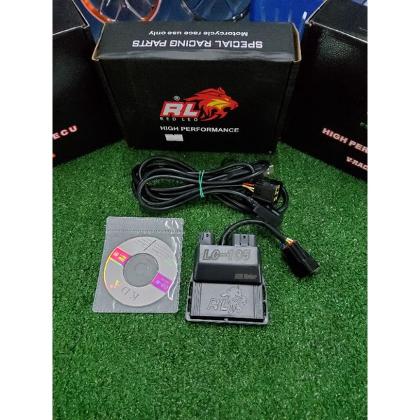 RED LEO CDI V-RACING 16MAP YAMAHA LC135 V1,V2,V3,V4,V5,V6,V7 TAMBAH ...