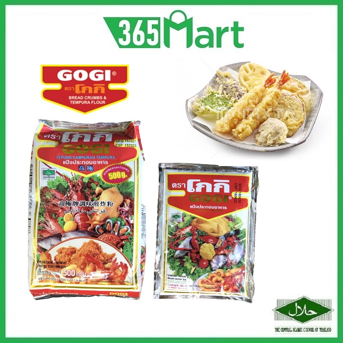 GOGI Thai Tempura Flour (150g/500g) Tepung Tempura HALAL by 365mart 365 ...