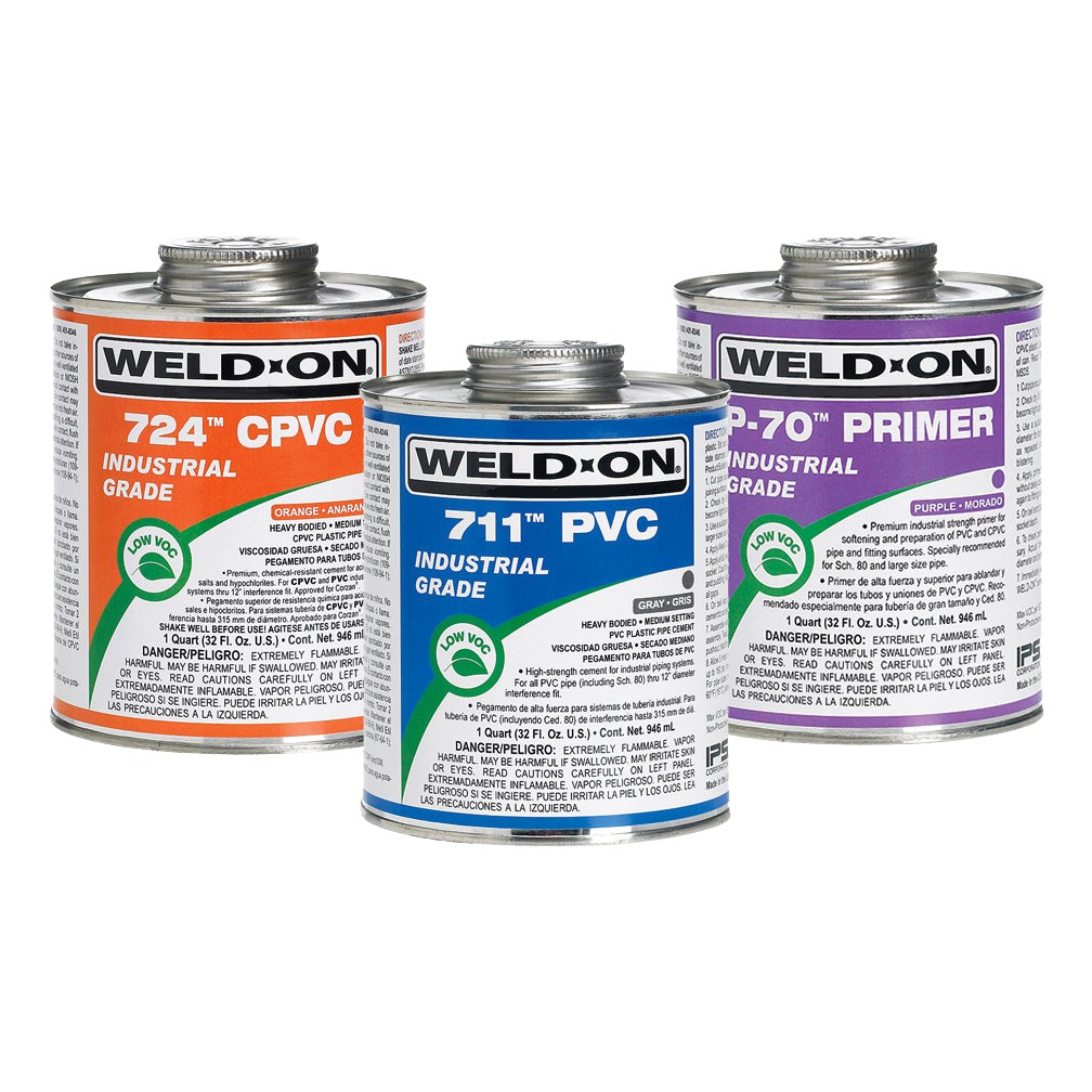 Weld-On solvent cements, cleaners and primers for PVC and CPVC piping systems. | Shopee Malaysia