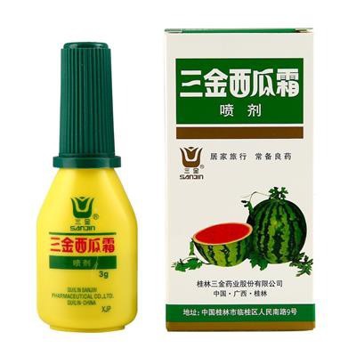 WATERMELON FROST - SPRAY ((3G)) ((EXP : JUNE 2025)) - 三金西瓜霜 | Shopee ...