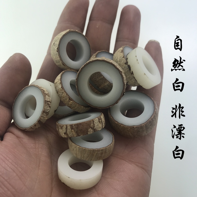 Cincin Bodhi buatan tangan DIY jed putih bodhi akar bodhi buah cincin ...