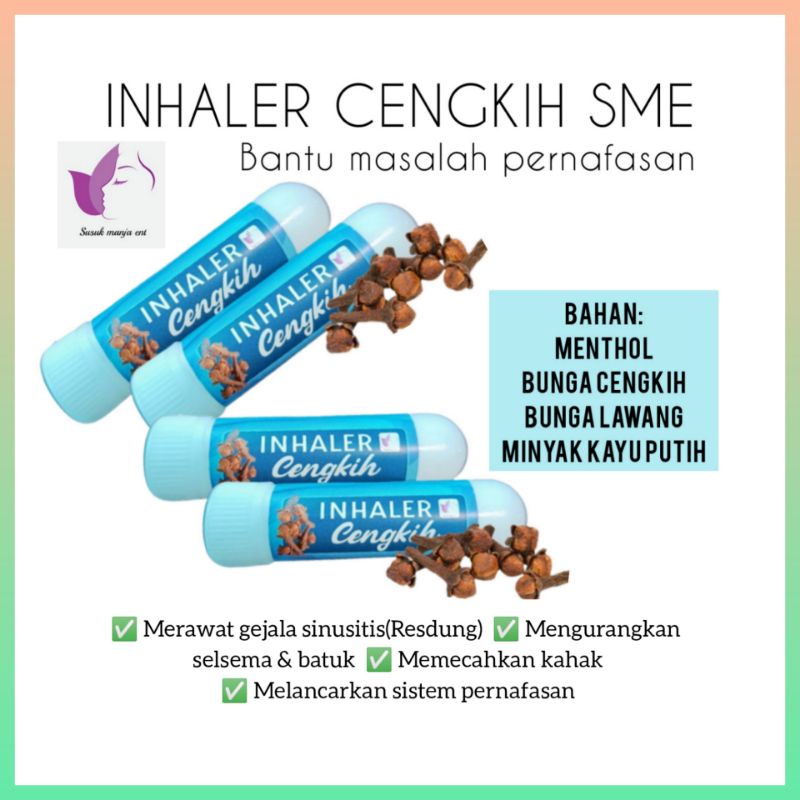 Inhaler Bunga Cengkih / Aroma Terapi Mengurang dan Melegakan Dada dari ...