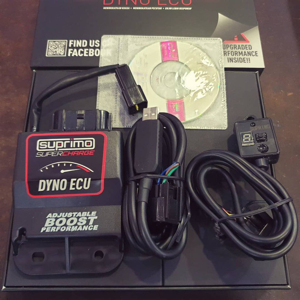 SUPRIMO ECU DYNO RS150 Y15ZR V1 V2 WITH SOFTWARE DYNO 100%ORIGINAL ...