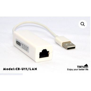 TINYTECH USB TO RJ45 10/100 (CB-U11/LAN ) | Shopee Malaysia