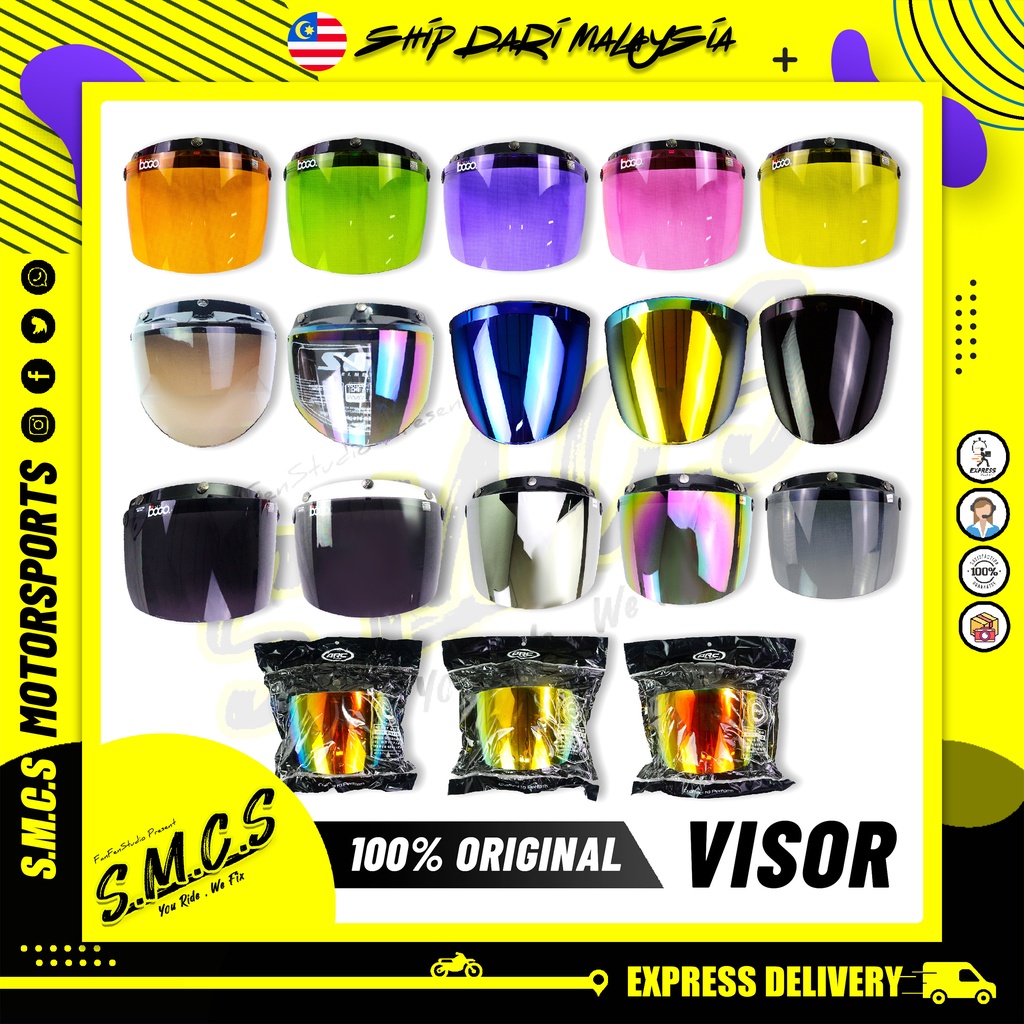 Visor 3 Button Cap (100% ORIGINAL)- SGV / Magnum / MHR / MS88 / Apollo ...