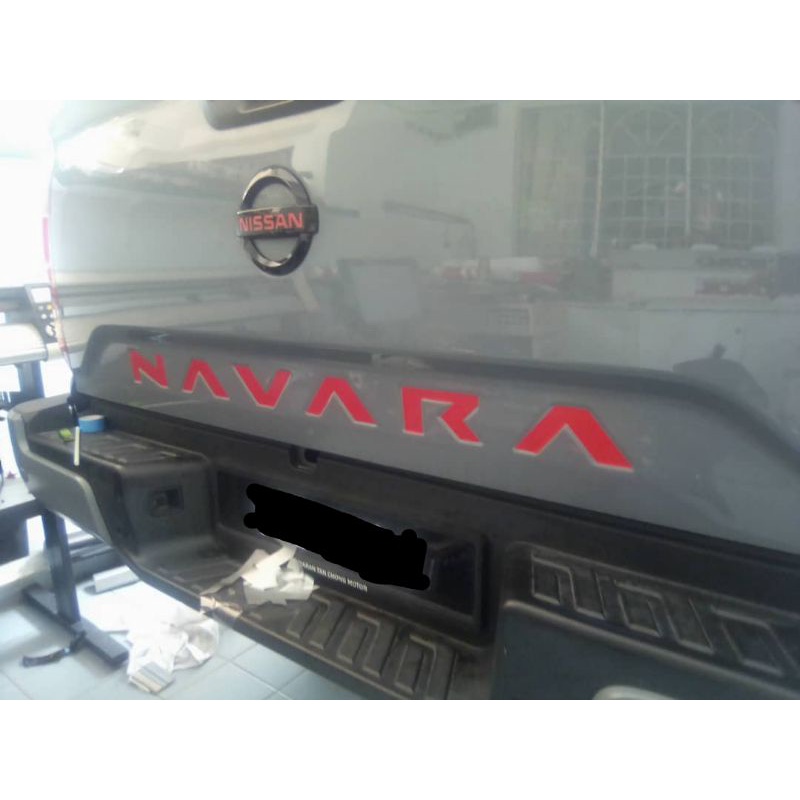 NISSAN Navara Sticker Font Tailgate🔥 | Shopee Malaysia