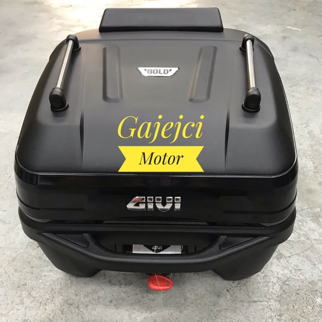 GIVI Box B32NB-ADV (Black) With Extra Accessories & Backrest 32L ...