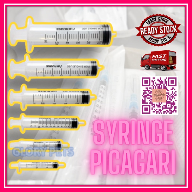 NIPRO Syringe 1ml 10ml 5ml 3ml Picagari Luer Lock Luer Slip Medical Supplies 20ml | Shopee Malaysia
