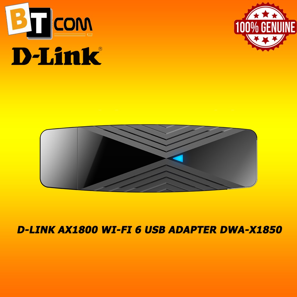 D-Link AX1800 Wi-Fi 6 USB Adapter DWA-X1850 | Shopee Malaysia