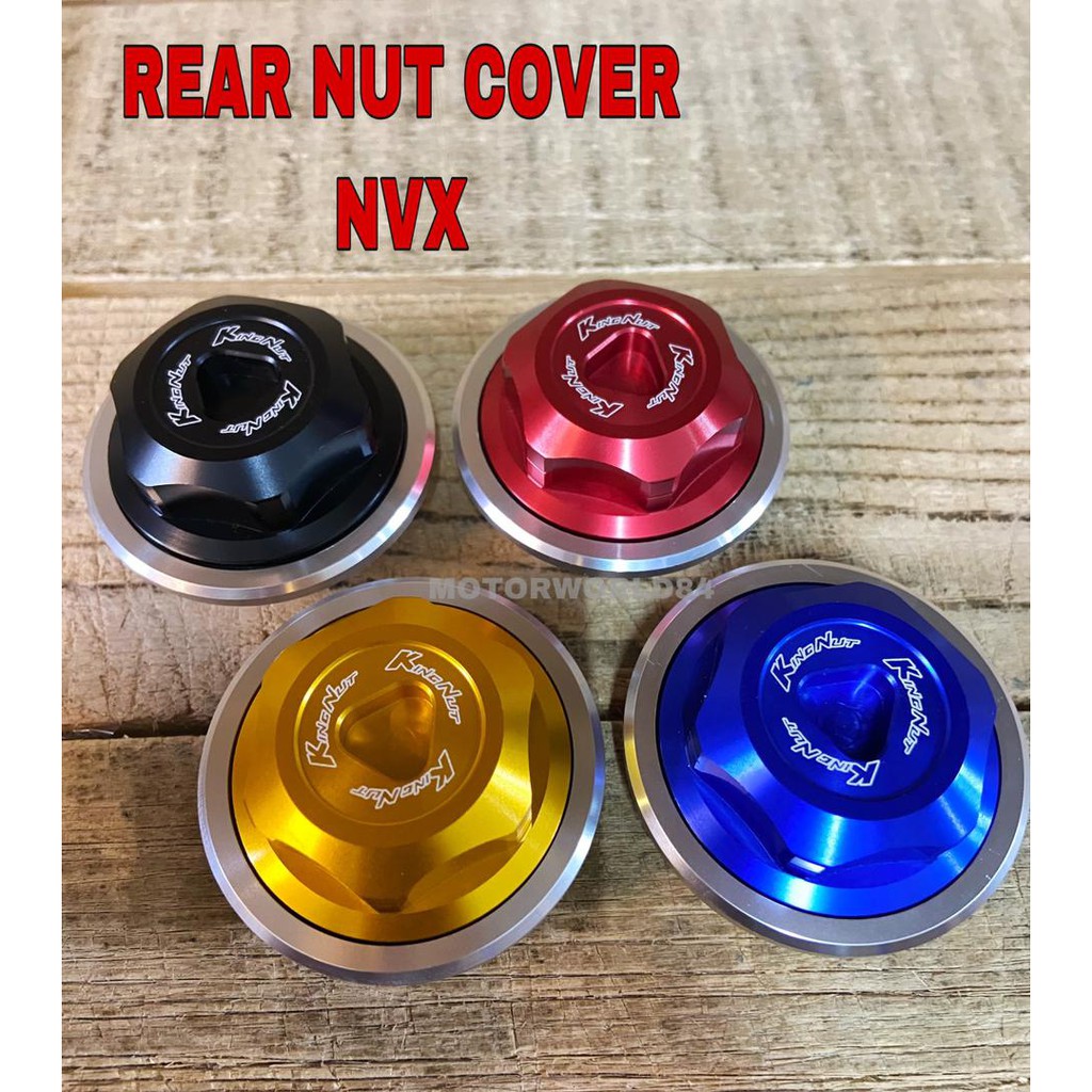 NVX V1 V2 REAR WHEEL NUT COVER REAR AXLE COLLAR PROTECTOR YAMAHA NVX ...